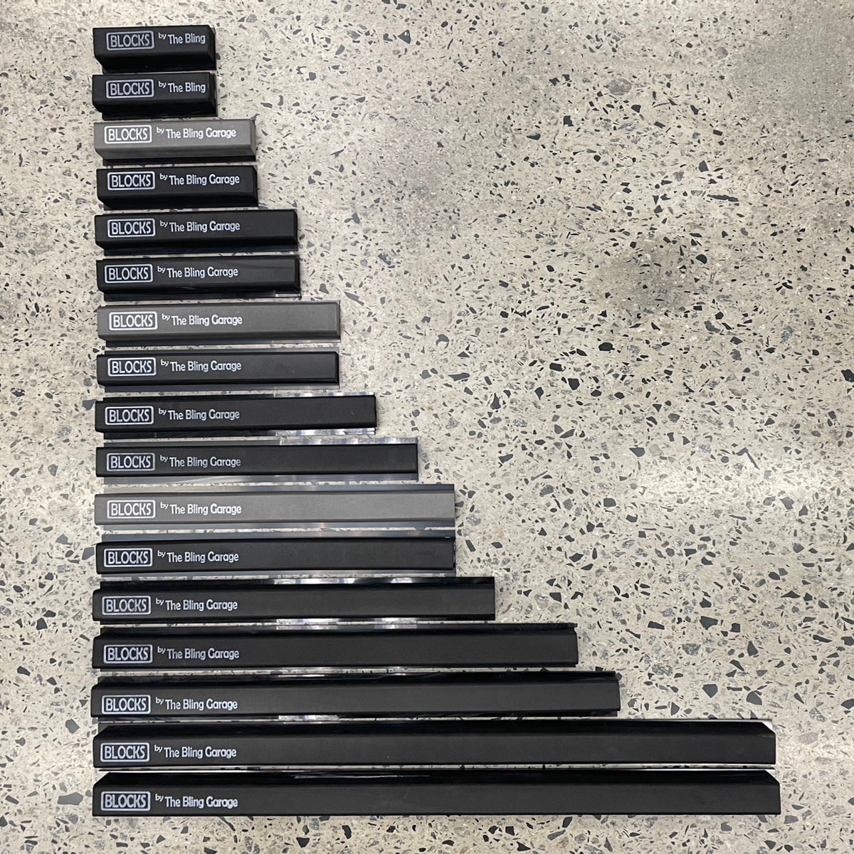 17 Piece "The King of Bling" Sanding Block Set – The Bling Garage